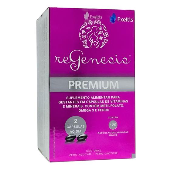 Regenesis Premium 120 Capsulas Vitamina para Gestantes - EXELTIS ...