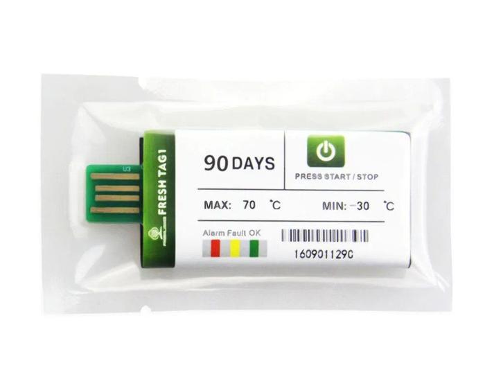 Registrador de Temperatura / Termógrafo / Fresh TAG1 90 dias ...