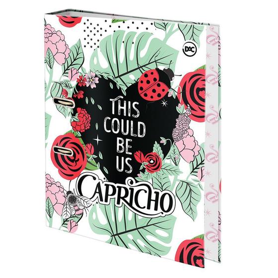 Registrador Fichário AZ Capricho Lombo 40 mm 2917 Dac UN PM - Pasta ...