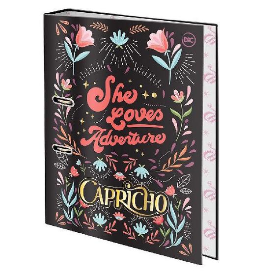 Registrador Fichário AZ Capricho Lombo 40 mm 2920 Dac UN PM - Pasta ...