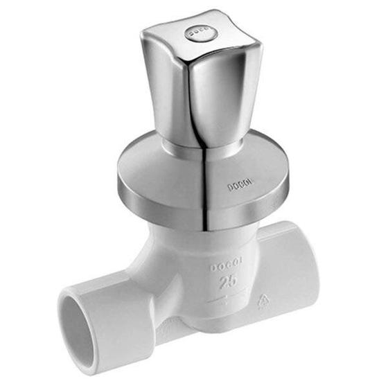 Registro Docol Base BaseTec PVC Ceramico 1/2 Volta 25mm - Registro de ...