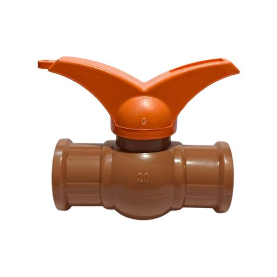 Registro Esfera Pvc Soldavel 20mm Para Cano Agua Fria Caixa Dagua ...