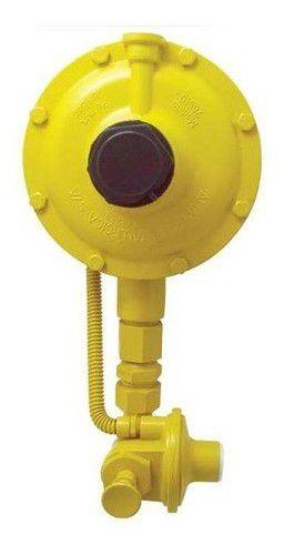 Registro Regulador Gás Válvula Aliança 76510 Amarelo 50kg - Regulador ...
