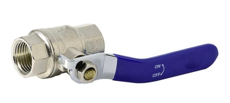 Registro Válvula De Esfera Vazão total Alavanca 1/2 Metal - Guepar ...