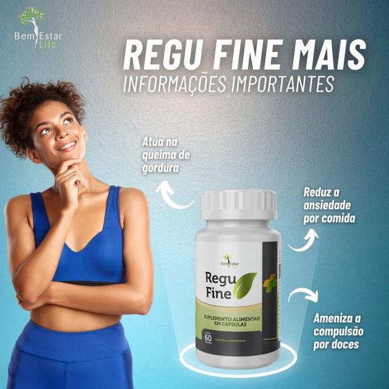 Regu fine + (mais) 60 capsulas - BEM ESTAR LIFE - Colágeno - Magazine Luiza