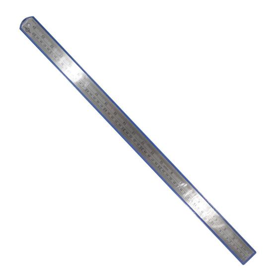 Régua Aço Inox 60cm 24 Polegadas Desenho Projeto Brasfort - Régua ...