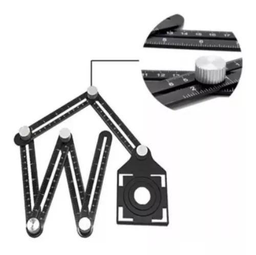 Régua Multi-Functional Template Tool Mede Ângulos - Régua Escolar ...