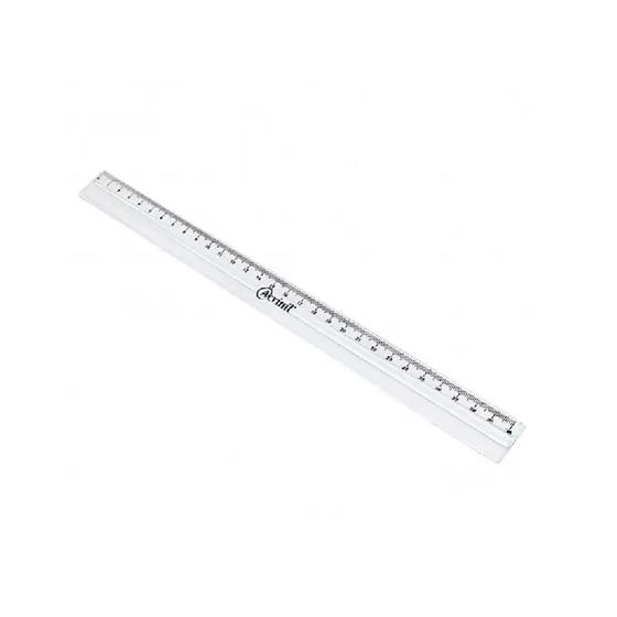 Régua Standart 30cm Plástica Transparente 1Un - Acrinil - Régua Escolar ...
