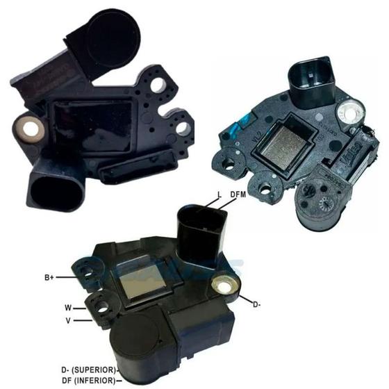 Regulador De Voltagem Voyage 1.0 3 Cilindros GA980 - GAUSS - Regulador ...