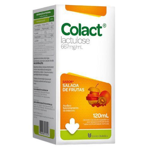 Regulador Intestinal Colact Salada De Frutas Xarope C/120ml - União ...