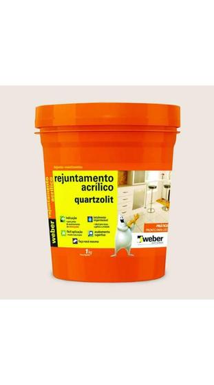 Rejunte Acrílico 1kg Palha - Quartzolit - Rejunte - Magazine Luiza