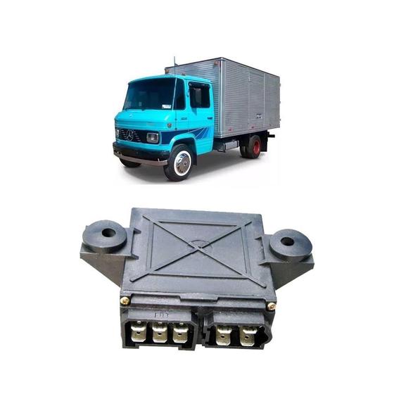 Rele 12 Volts 10 Terminal Negativo No Soquete Mercedes L608 - Brc ...