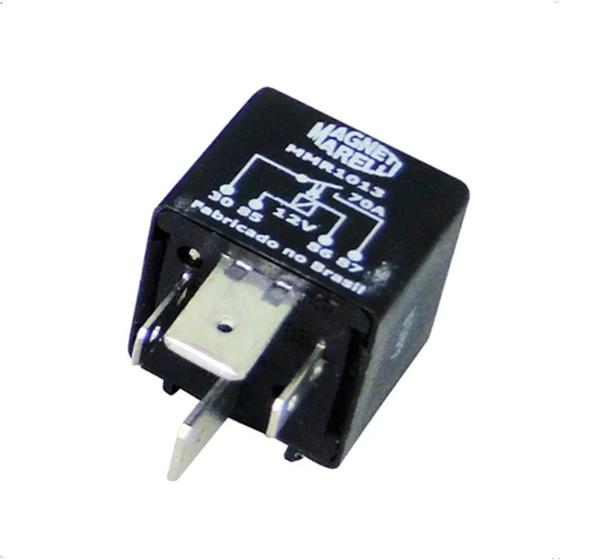 Rele auxiliar 12v 70a terminal largo c/ suporte magneti marelli - Relé ...