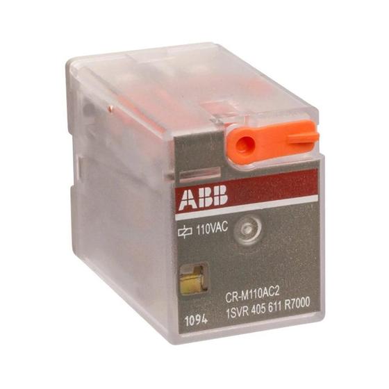 Relé de Interface 4NAF 24VCA 6A - CR-M024AC4 - ABB - Relé - Magazine Luiza