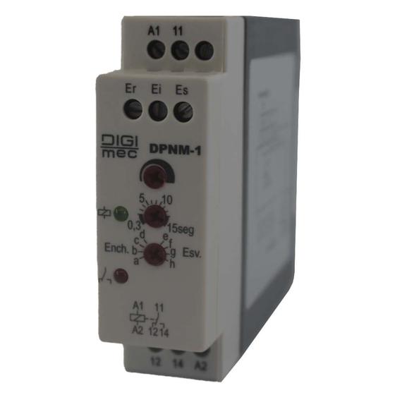 Relé De Nível Inferior Ou Superior 220V Com 1 Contato DPNM-1 Digimec ...