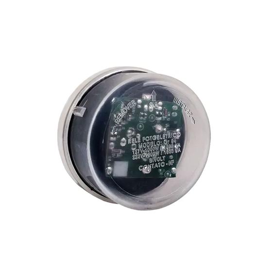 Rele fotocelula para base - SIBRATEC - Relé Fotoelétrico - Magazine Luiza