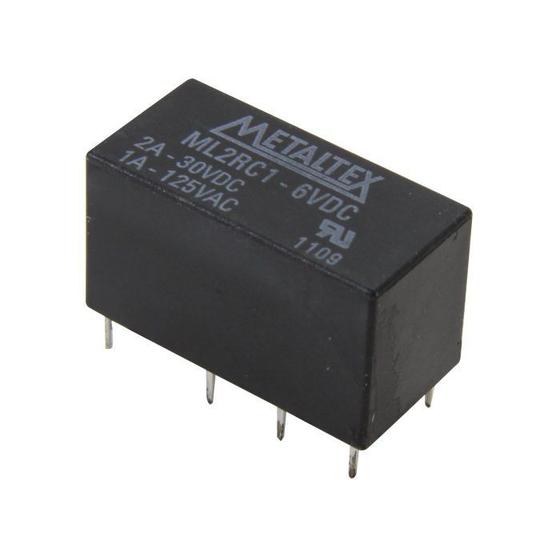 Rele miniat 2a 6vcc 2 rev - Metaltex - Relé - Magazine Luiza