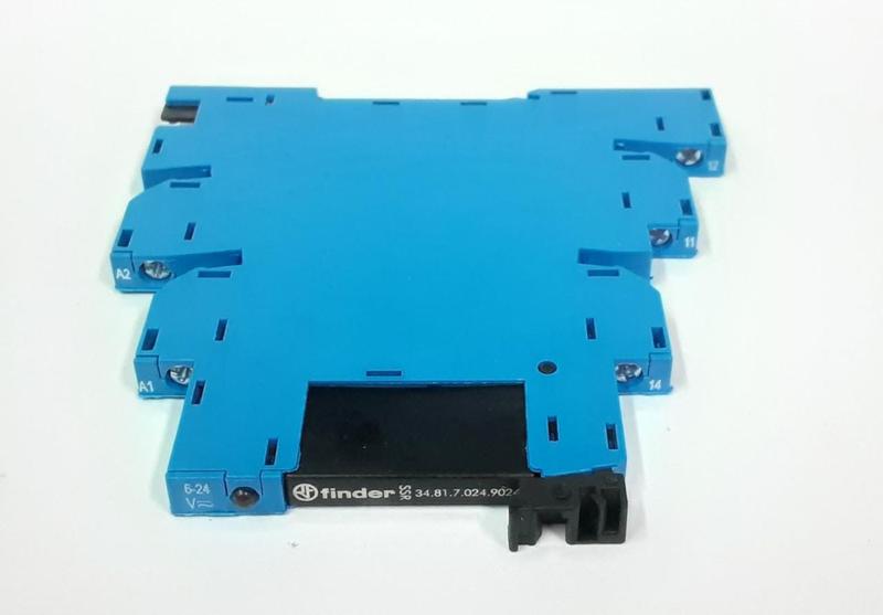 Rele Modular De Interface 1 Rev 24v Finder 391100240060 - Relé ...