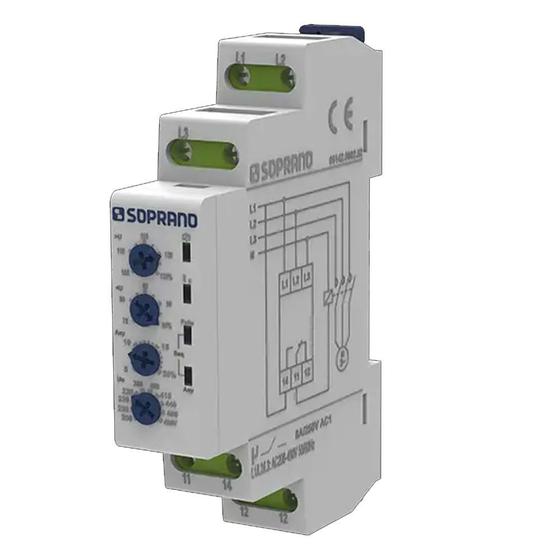 Relé Monitor Trifásico Falta de Fase e Sequencia RAS-22 208-480VCA ...