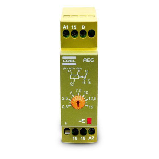 Rele Temporizador Coel Aeg 3 Segundos 94 A 242v 24vca/Cc - Relé - Magazine Luiza