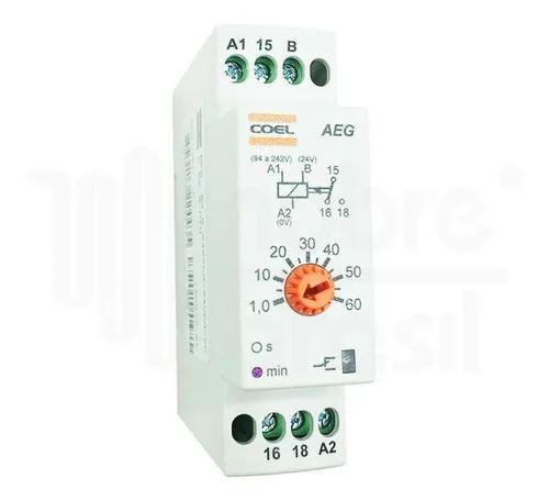 Rele Temporizador Coel Aeg 60 Min - 94-242vca / 24vca/vcc - Relé - Magazine Luiza