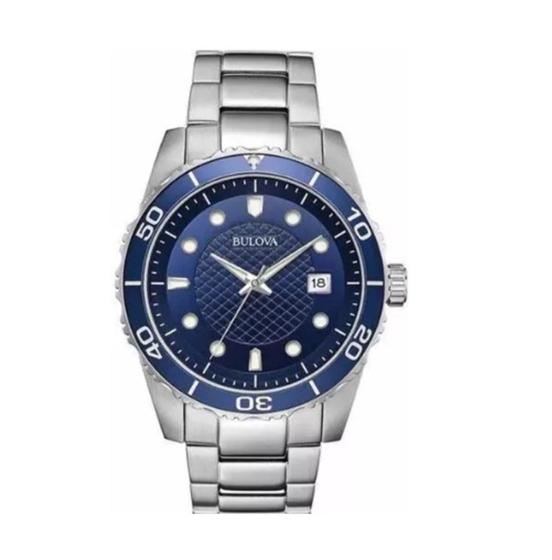 Relógio Bulova Masculino 98a194 Sport Azul Original - Relógio Masculino ...