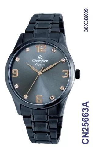 Relógio Champion Redondo Azul CN20864K - Magnum - Kit Relógio ...