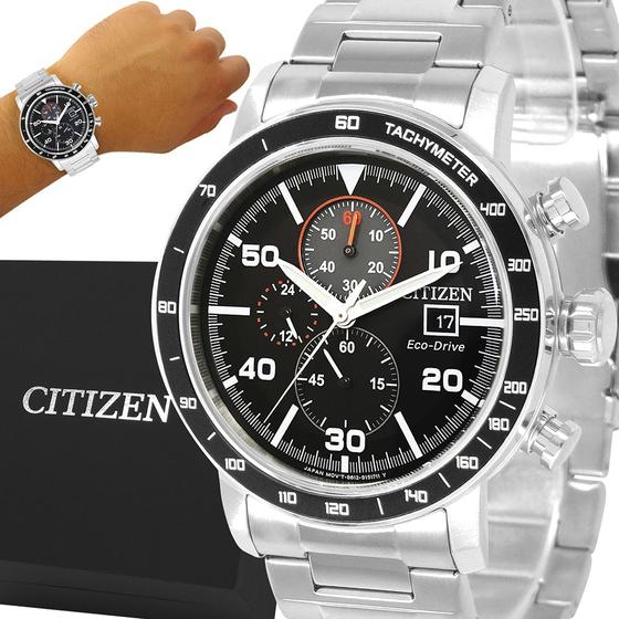 Relógio Citizen Masculino Eco Drive Prata Garantia 2 Anos Original ...