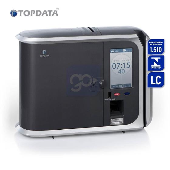 Relógio De Ponto 1510 Topdata Inner Rep Plus Lc Bio/Prox - Top Data - Relógio de Pulso ...