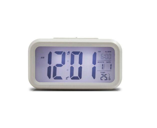 Relogio Digital de Mesa Sensor Temperatura Alarme Função Soneca ...