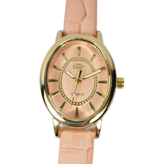 Relógio Feminino Luxo DHP Oval Prova D'Água - Relógio Feminino - Magazine Luiza