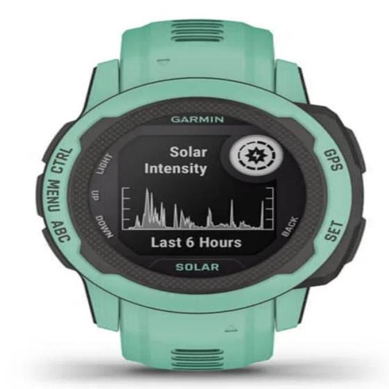 Relógio Garmin Instinct 2s Solar Verde Com Monitor Cardíaco De Pulso E