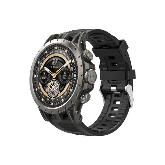 Relógio Inteligente Masculino 4G Q85 Android 9 Câmera Rotativa De 5MP ...