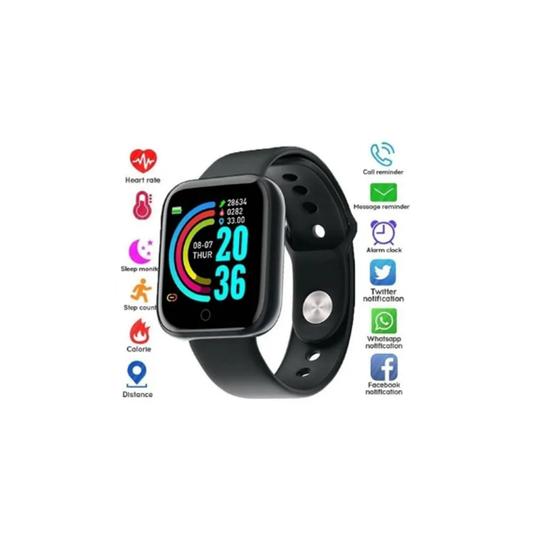 Relógio Inteligente Smartwatch Feminino Preto - 01Smart - Smartwatch e ...