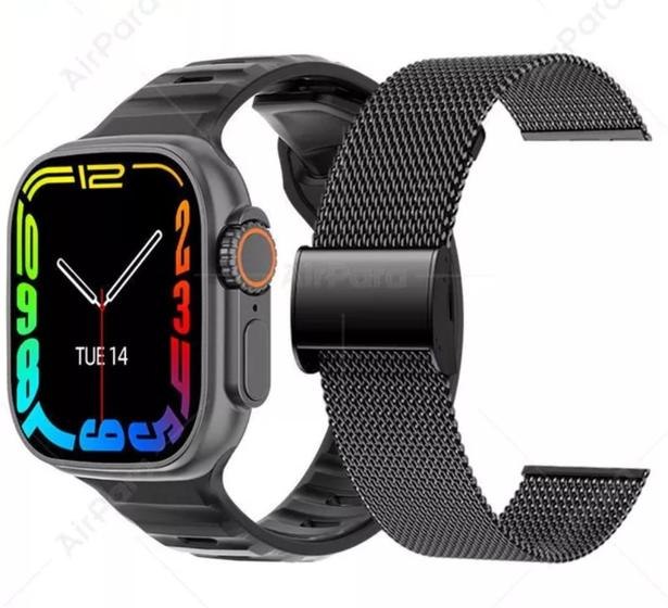 Relógio Inteligente Smartwatch Gs8 Ultra Series 8 Nfc Siri - C/Pulseira ...