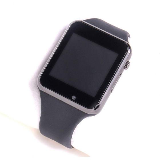 Relógio Inteligente SmartWatch Recarregável Bluetooth Android iOS ...