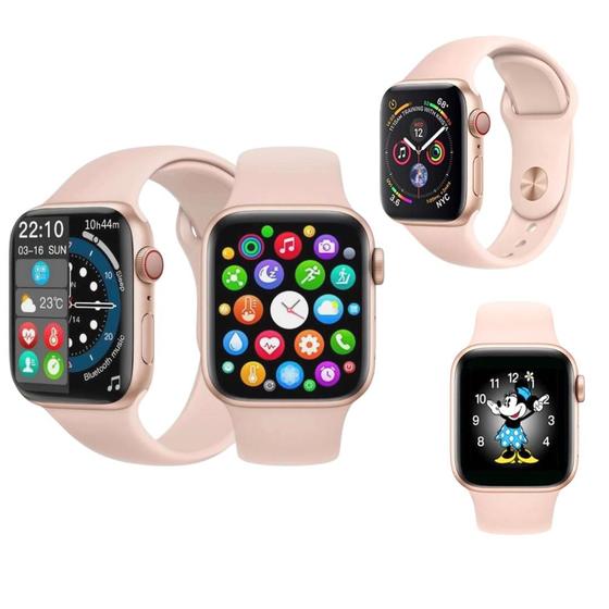 Relógio Inteligente T900 Premium Pro Smartwatch Series 7 8 Monitor De ...