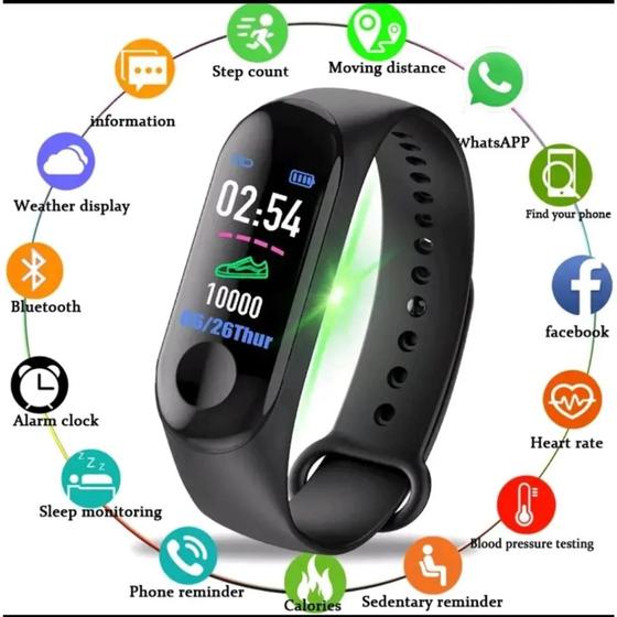 Relogio Inteligente Tomate Mtr-06 Smart Watch Android Ios - Smartwatch ...