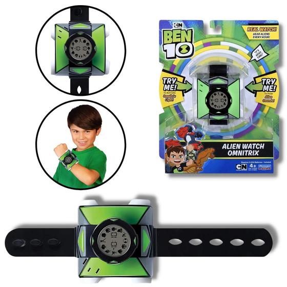 Relogio Interativo Ben 10 - Omnitrix C/ Luz E Som - Sunny - Playmates ...