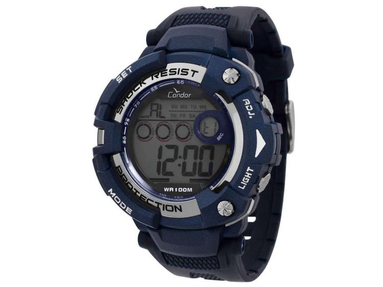 Relógio Masculino Condor KM43595/8A - Digital Resistente à Água ...