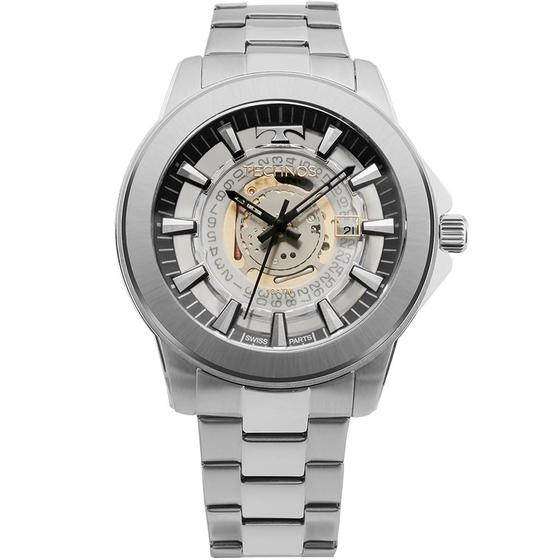 Relógio Masculino Technos Classic Legacy Prata F06111Ab/1W - Relógio ...