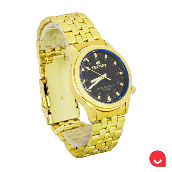 Relógio Masculino Tecnet Original Prova D' Água Quartz - Hpipas ...
