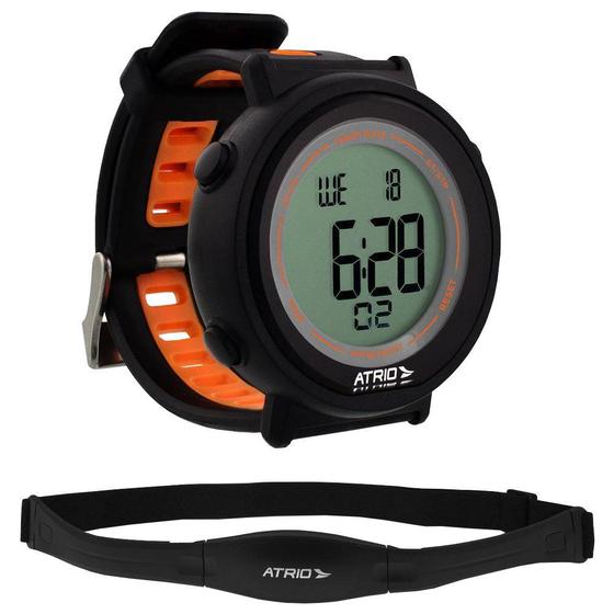 Relógio Monitor Cardíaco de Pulso com Cinta Fita Atrio Fortius ...