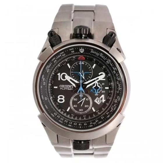Relógio Orient Flytech Ref : MBTTC008 Titânio - Relógio Masculino ...