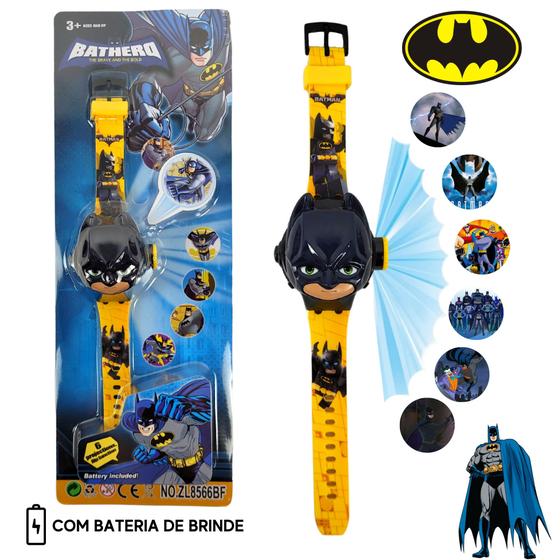 Relogio Projetor Infantil de Pulso Batman Presente Oferta ...