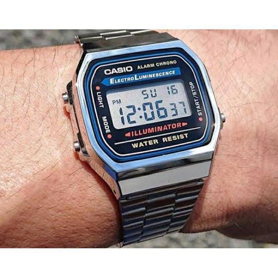 Relógio retrô wr digital led unissex eletronic vintage - Relógio ...