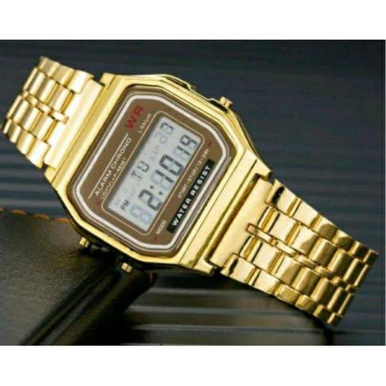 Relógio retrô wr digital led unissex eletronic vintage - Relógio ...