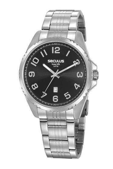Relógio Seculus Masculino Analógico 20855G0Svna3 - Seculus Relógios ...