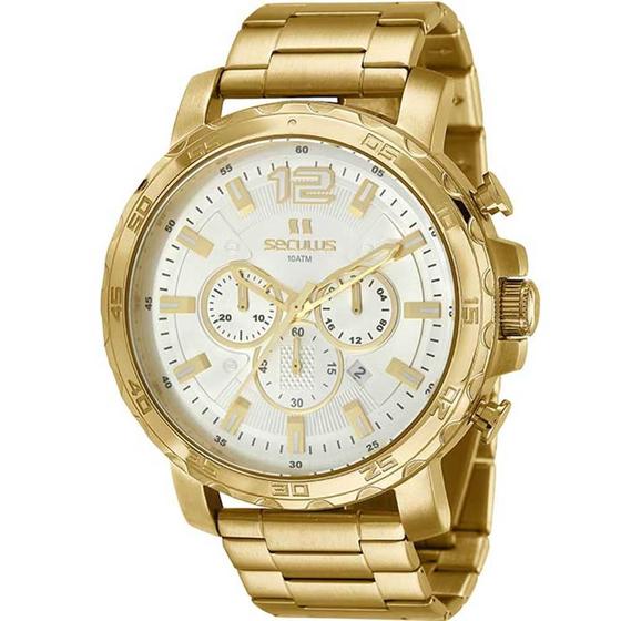 Relógio Seculus Masculino Chronograph 20985GPSVDA3 - Relógio Masculino ...