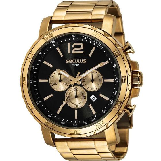 Relógio Seculus Masculino Chronograph 44063GPSVDA2 - Relógio Masculino ...